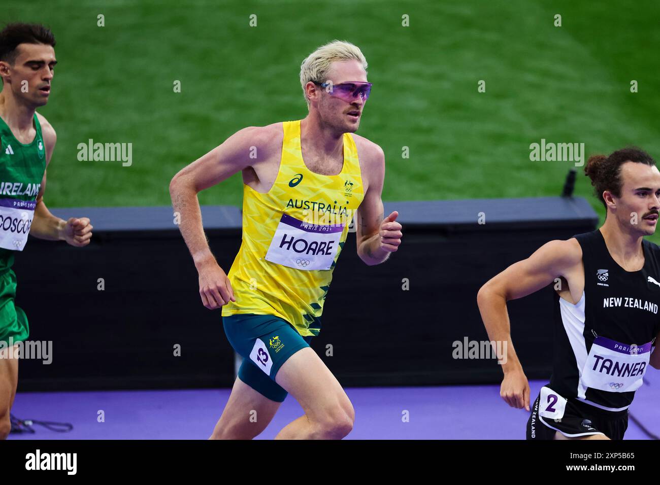 PARIS, FRANCE - AUGUST 03: Oliver Hoare of Australia competing in the ...