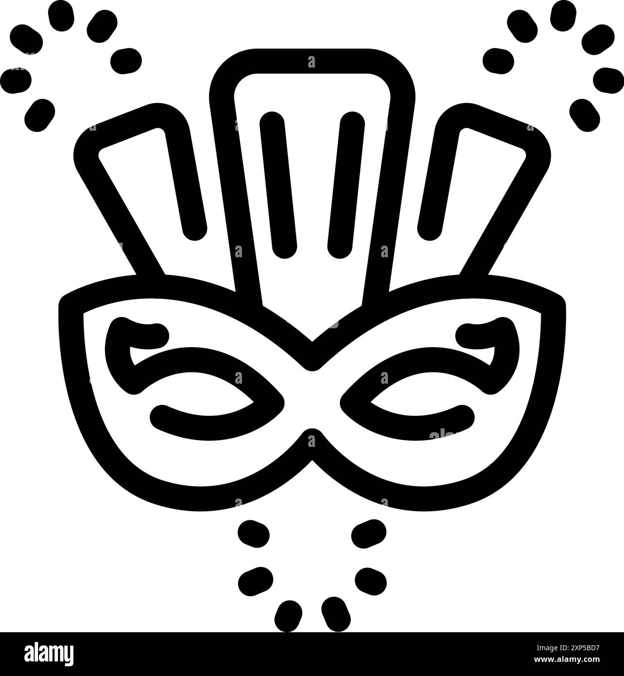 Mardi gras clip art Black and White Stock Photos & Images - Alamy