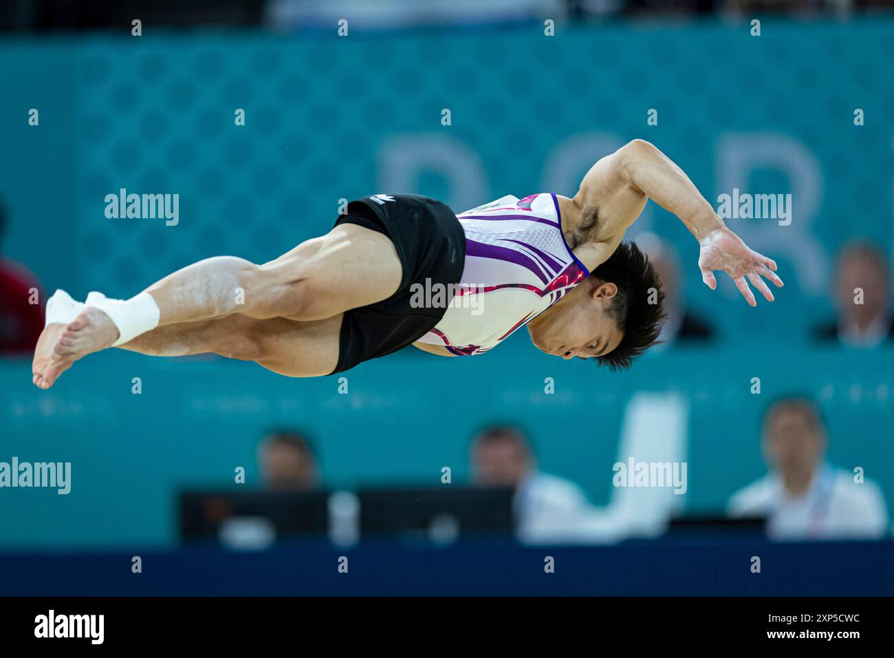 Paris, France. 03rd Aug, 2024. Olympic Games, men's artistic gymnastics ...