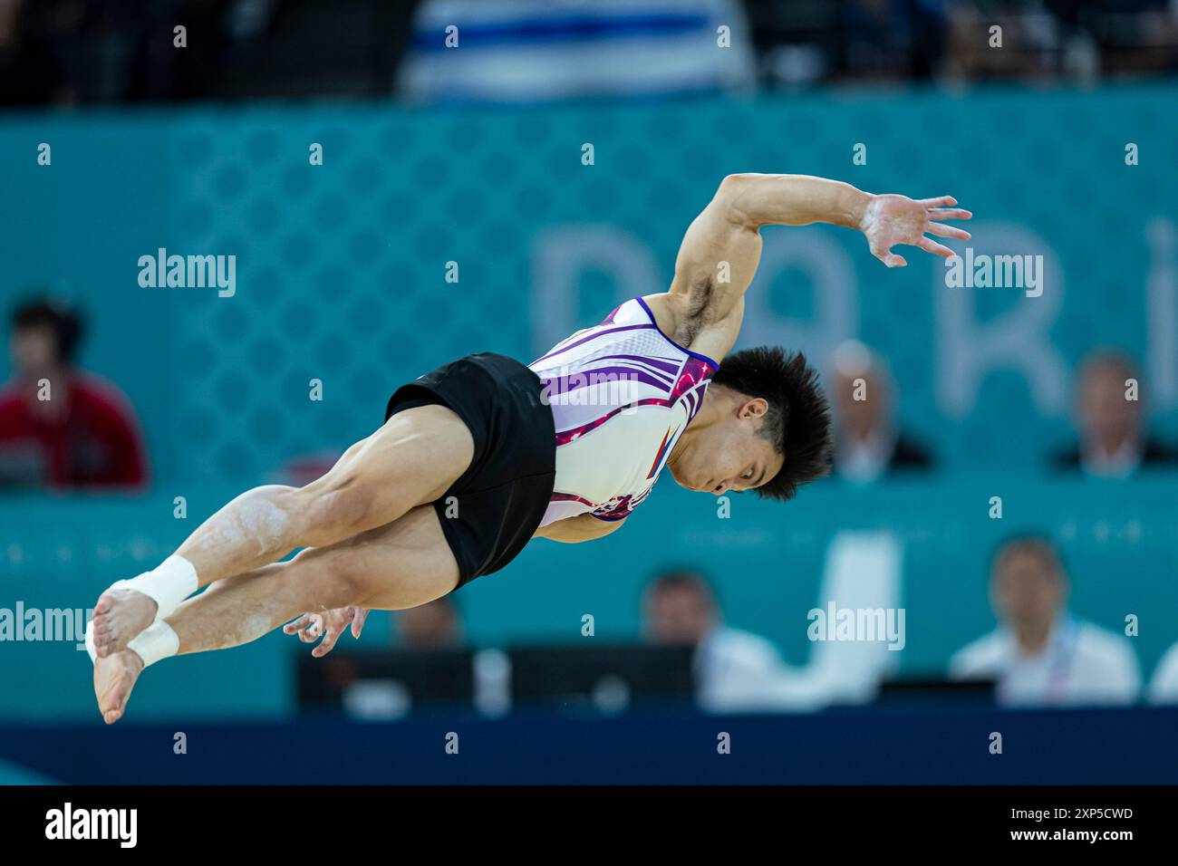 Paris, France. 03rd Aug, 2024. Olympic Games, men's artistic gymnastics ...