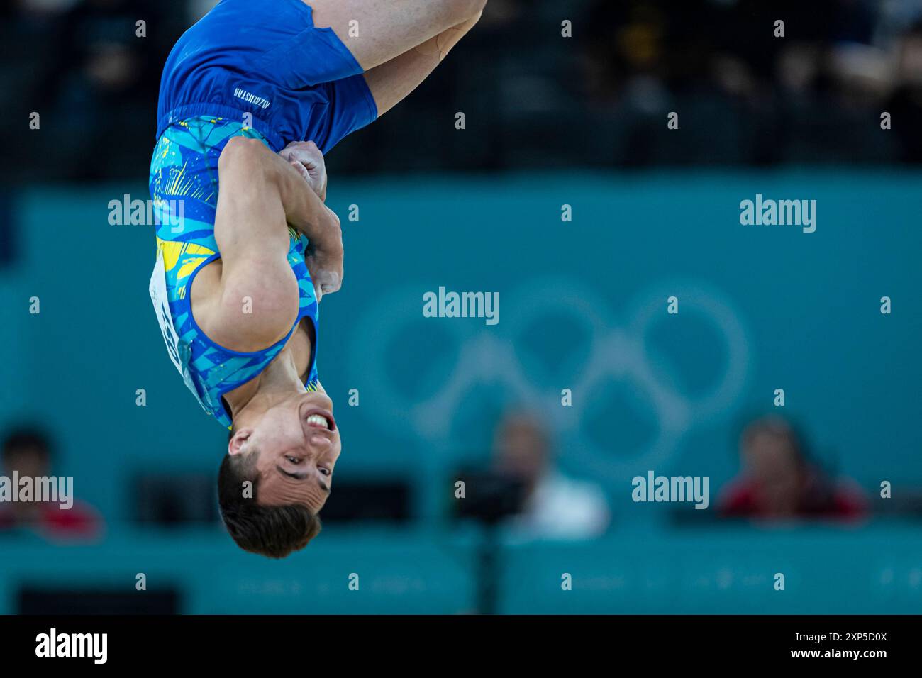 Paris, France. 03rd Aug, 2024. Olympic Games, men's artistic gymnastics ...