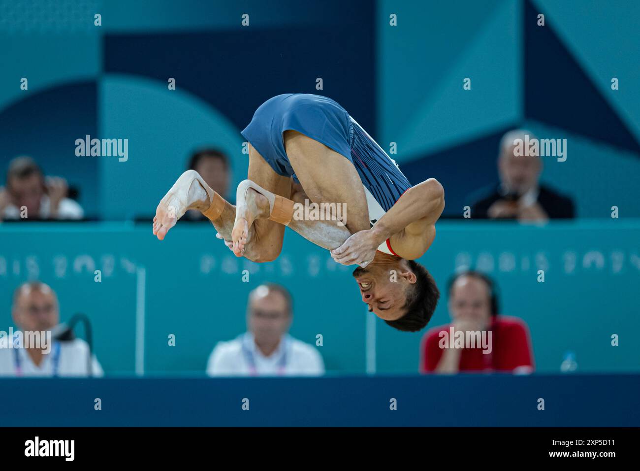 Paris, France. 03rd Aug, 2024. Olympic Games, men's artistic gymnastics ...