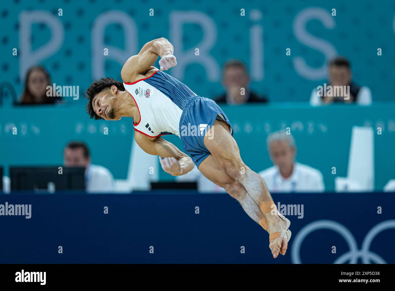 Paris, France. 03rd Aug, 2024. Olympic Games, men's artistic gymnastics ...