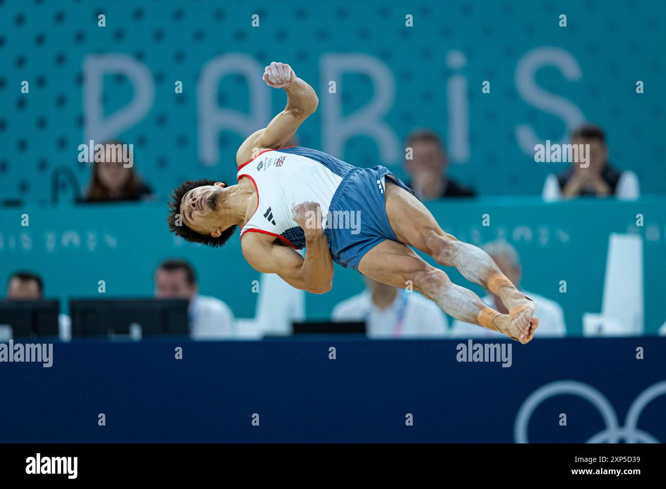 Paris, France. 03rd Aug, 2024. Olympic Games, men's artistic gymnastics ...