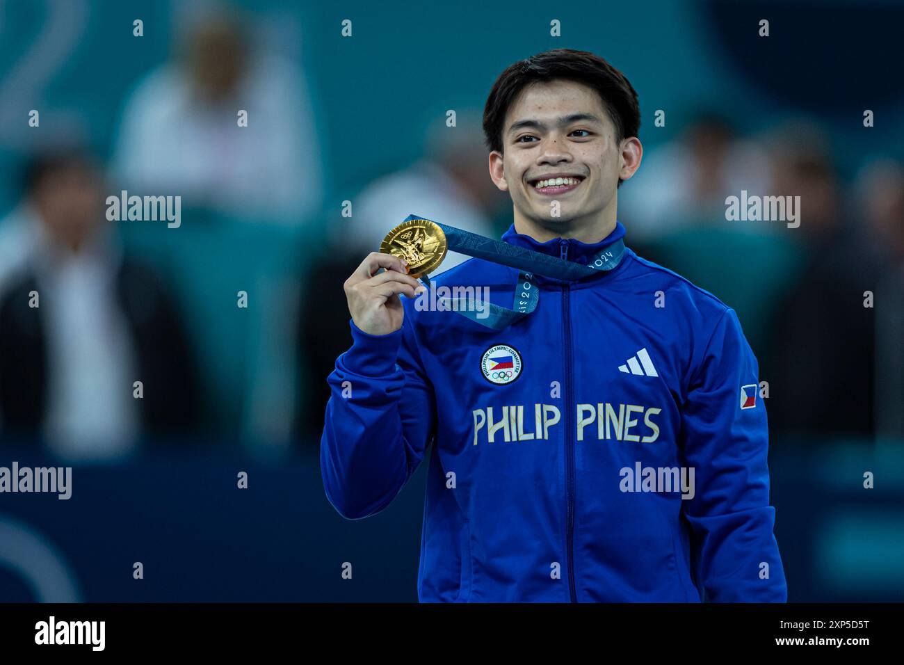 Paris, France. 03rd Aug, 2024. Olympic Games, men's artistic gymnastics ...