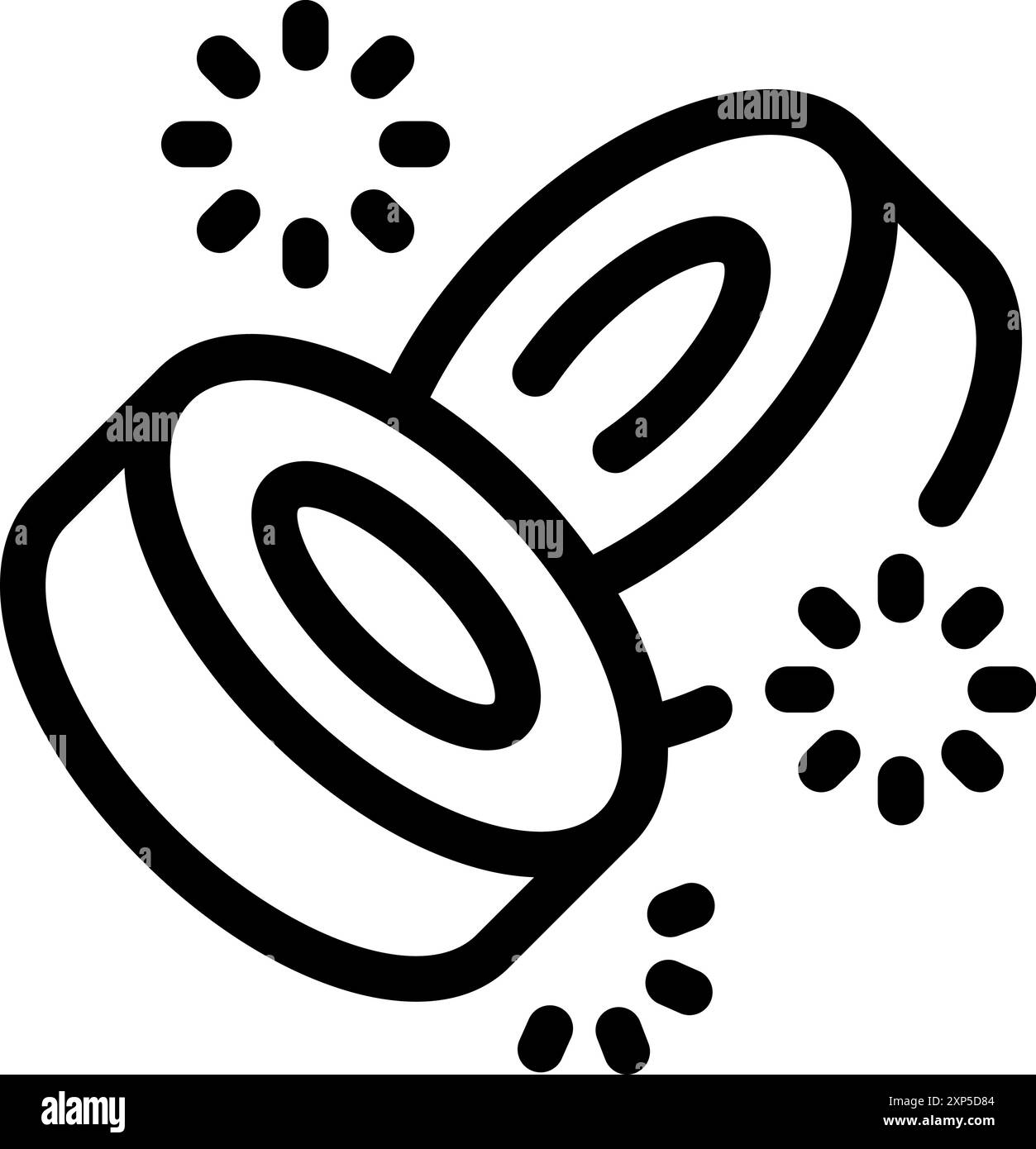 Two wedding rings falling down with sparkles around, wedding rings icon ...