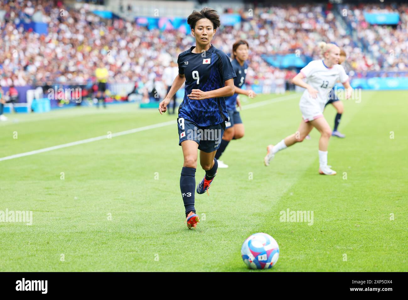Paris, France. 3rd Aug, 2024. Riko Ueki (JPN) Football/Soccer : Women's ...