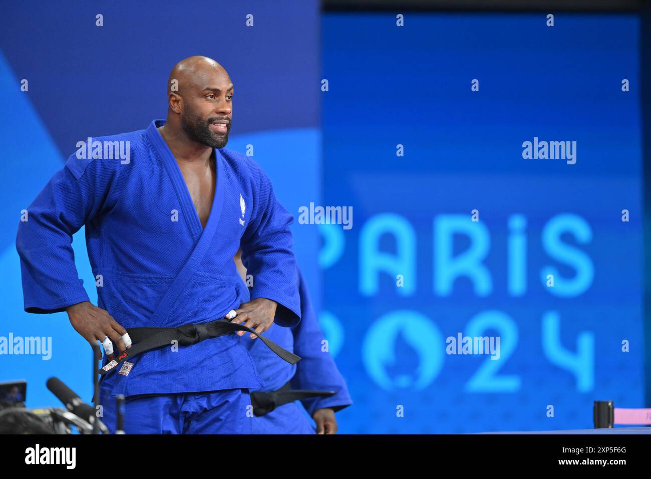 Teddy Riner of team France during the Judo Mixed Team Final on day ...