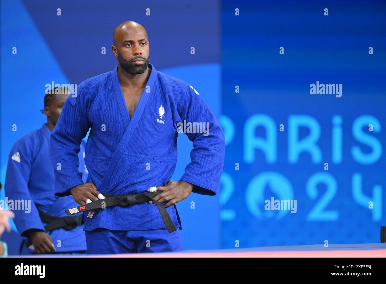 Teddy Riner of team France during the Judo Mixed Team Final on day ...
