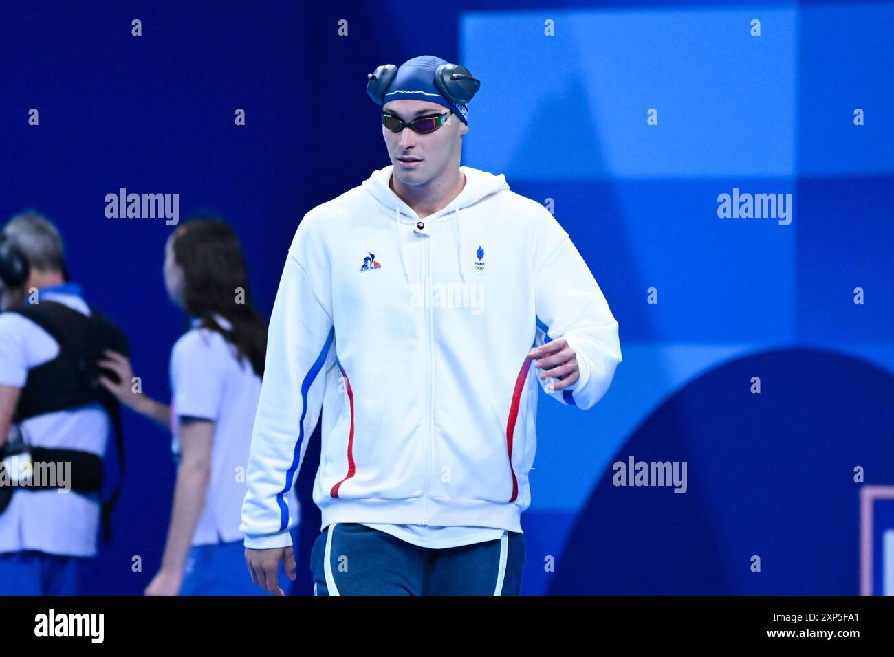 Paris, France. 3rd Aug 2024. Maxime Grousset ( FRA ), Swimming, Men's 100m Butterfly Final ...