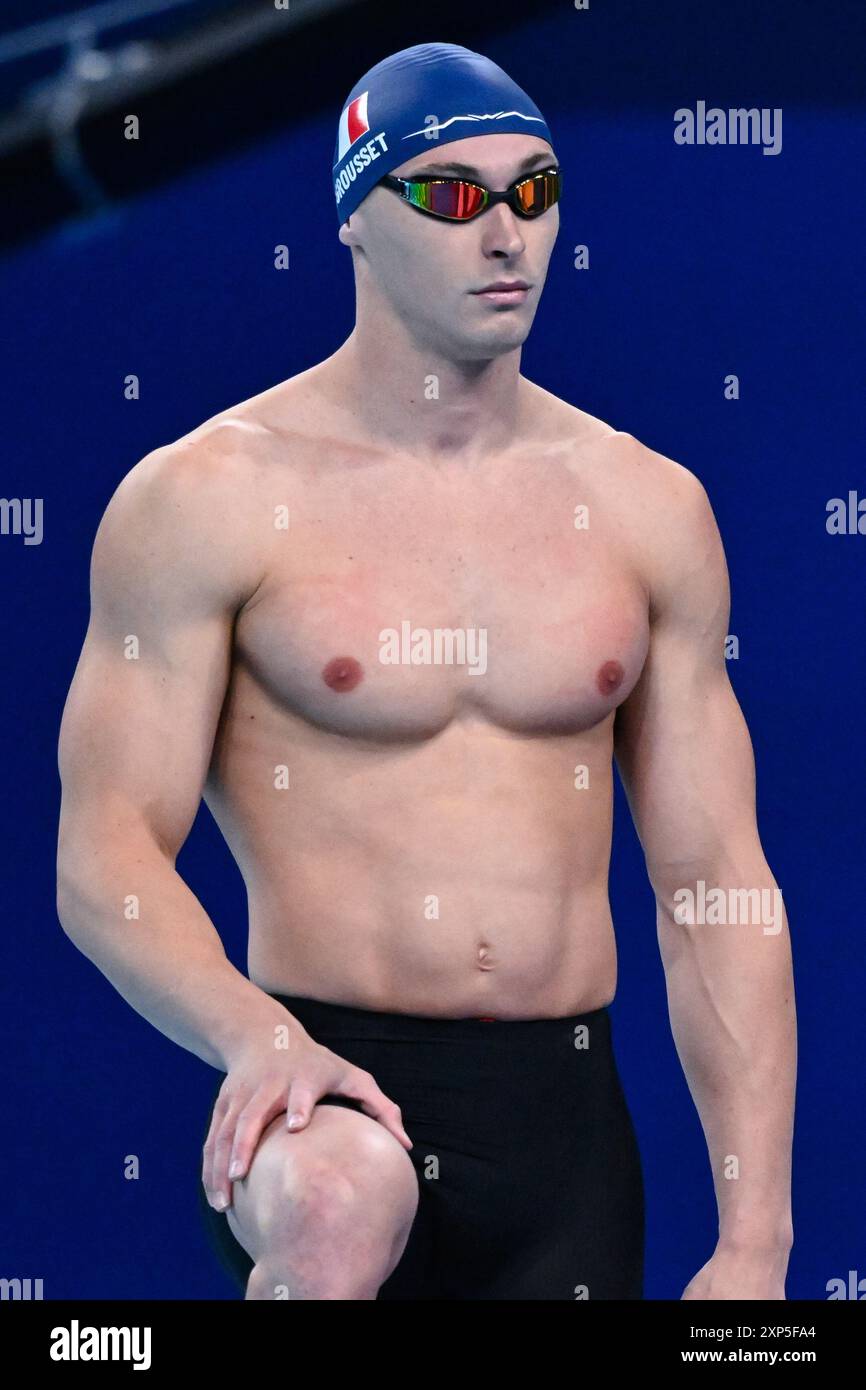 Paris, France. 3rd Aug 2024. Maxime Grousset ( FRA ), Swimming, Men's ...