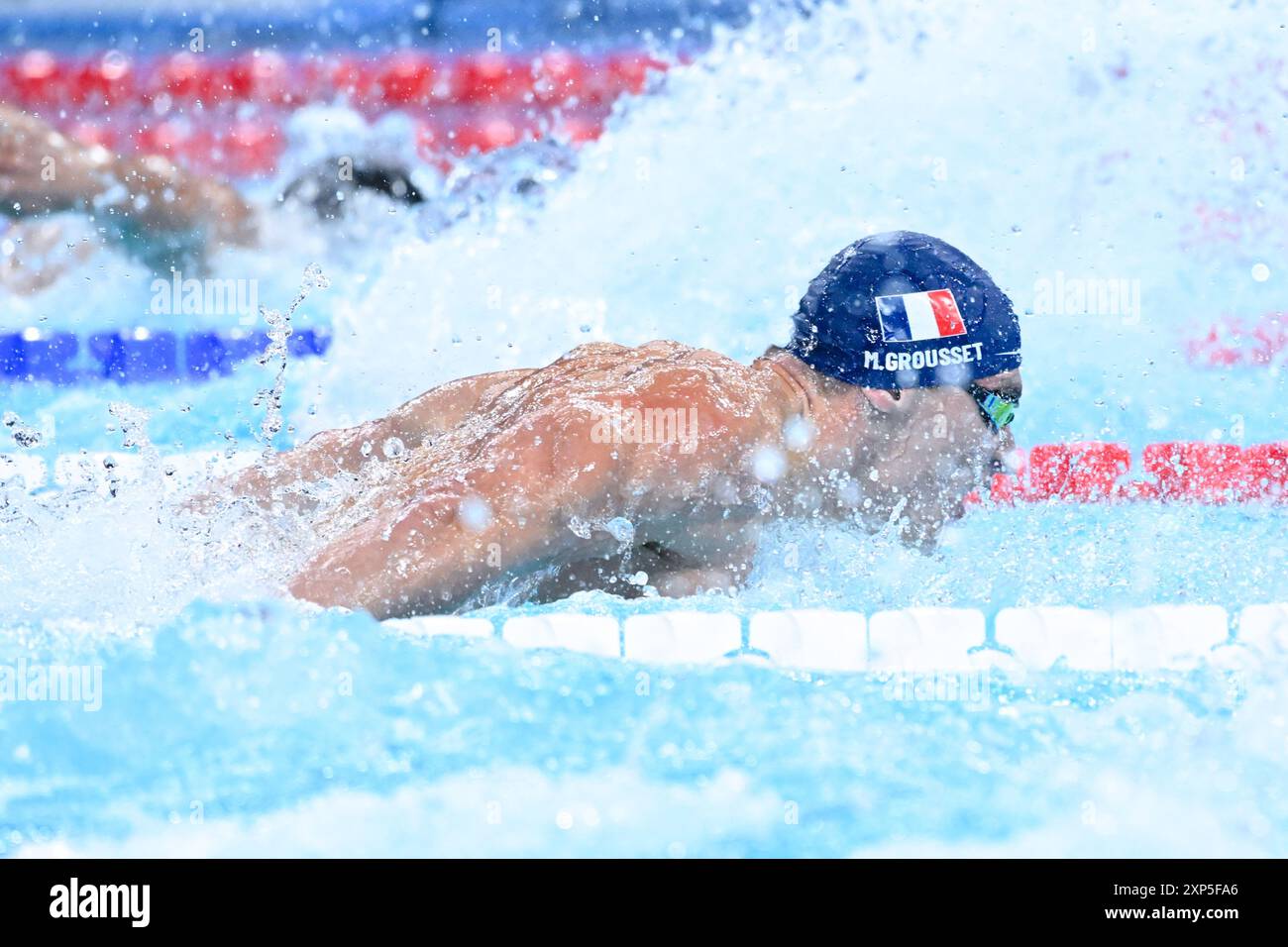 Paris, France. 3rd Aug 2024. Maxime Grousset ( FRA ), Swimming, Men's ...