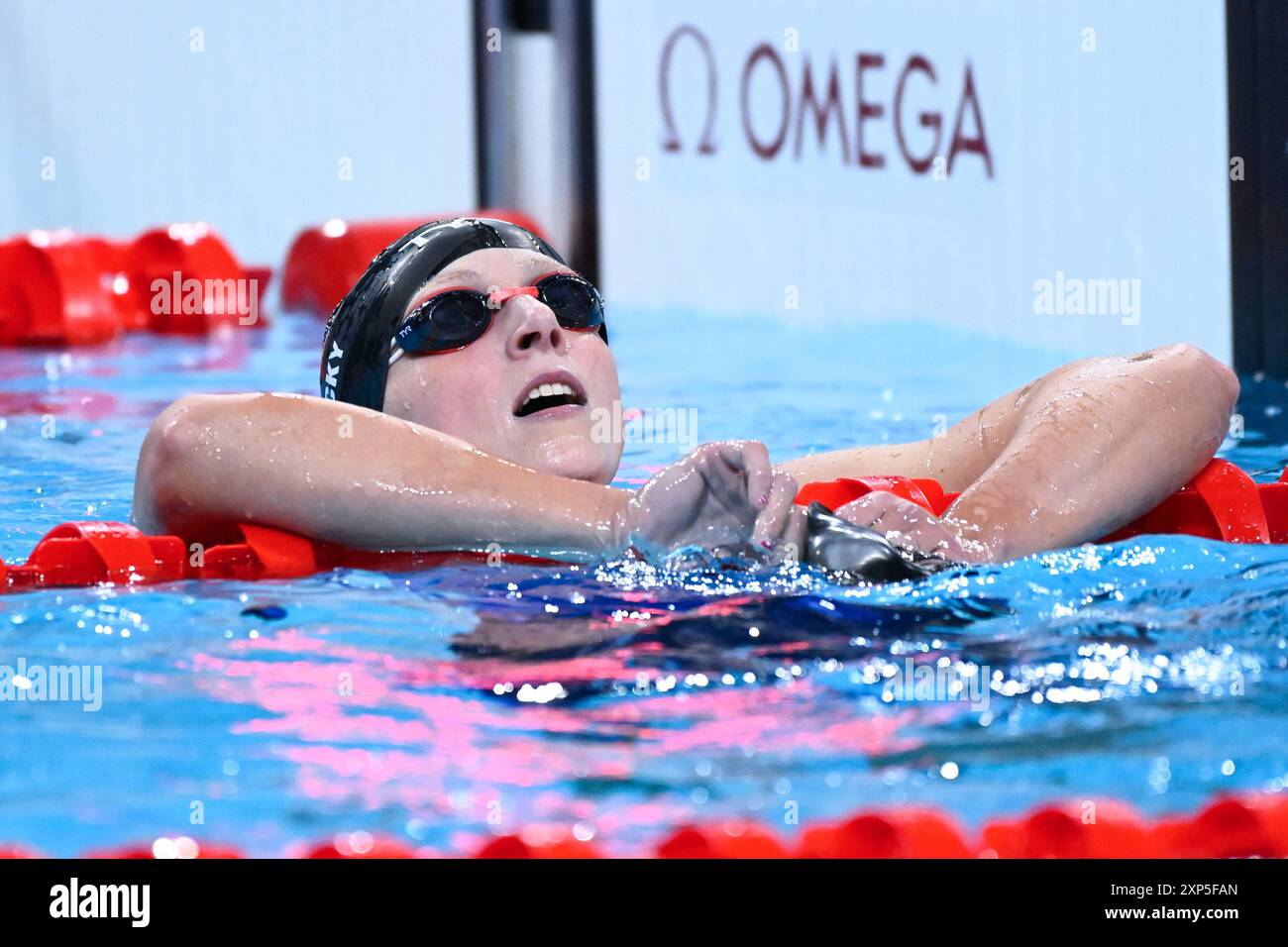Paris, France. 3rd Aug 2024. Katie Ledecky ( USA ) Gold medal, Swimming ...