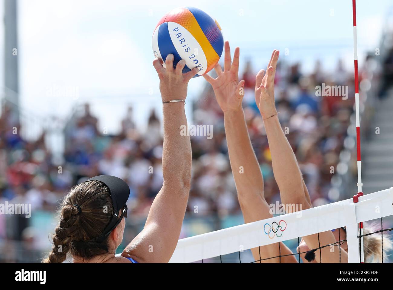 Paris, France. 03rd Aug, 2024. Olympia, Paris 2024, Beach Volleyball ...
