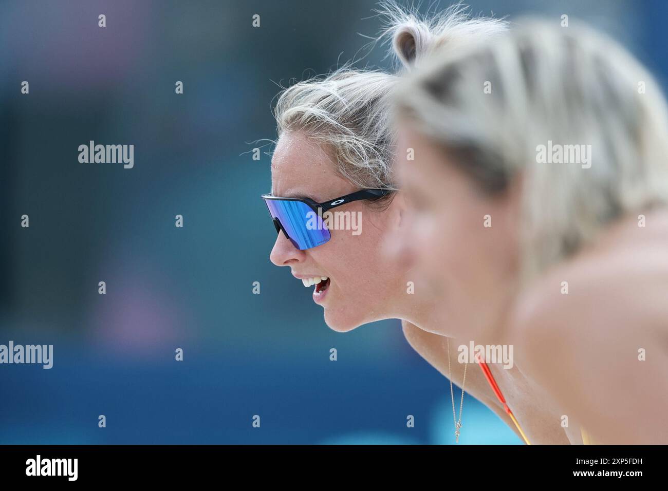 Paris, France. 03rd Aug, 2024. Olympia, Paris 2024, Beach Volleyball ...