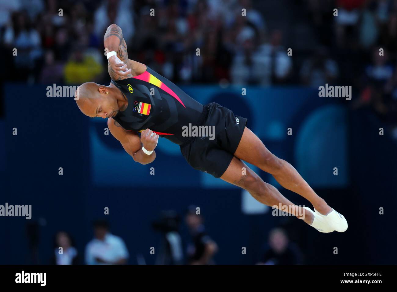 Paris, France. 3rd Aug, 2024. Rayderley Zapata (ESP) Gymnastics ...