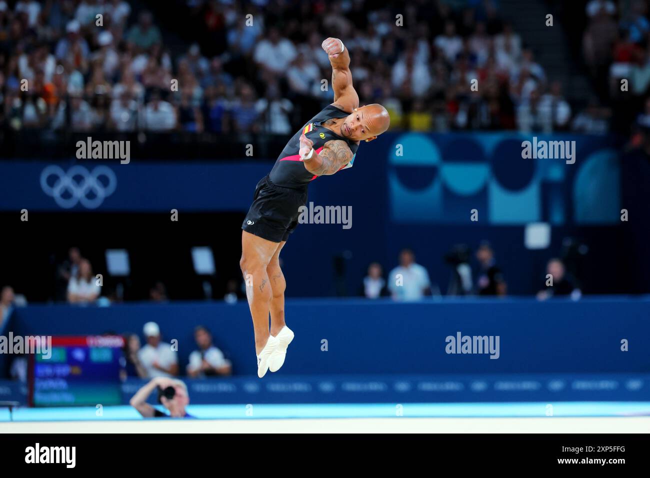 Paris, France. 3rd Aug, 2024. Rayderley Zapata (ESP) Gymnastics ...