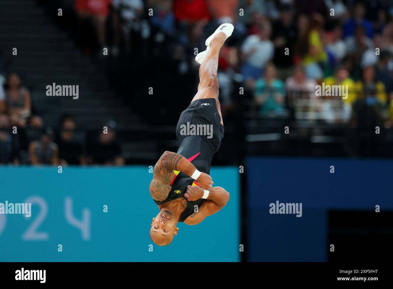 Paris, France. 3rd Aug, 2024. Rayderley Zapata (ESP) Gymnastics ...