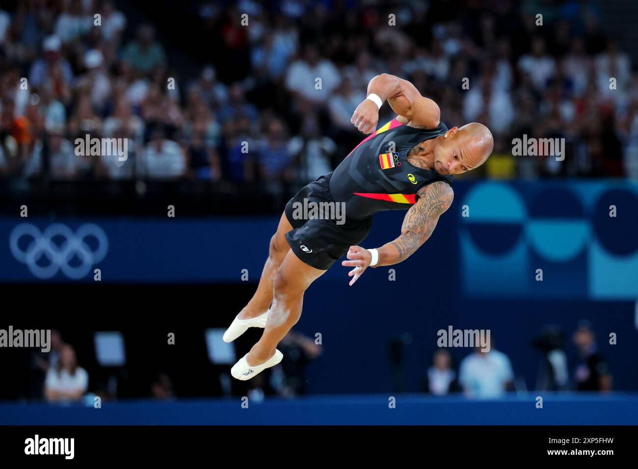 Paris, France. 3rd Aug, 2024. Rayderley Zapata (ESP) Gymnastics ...