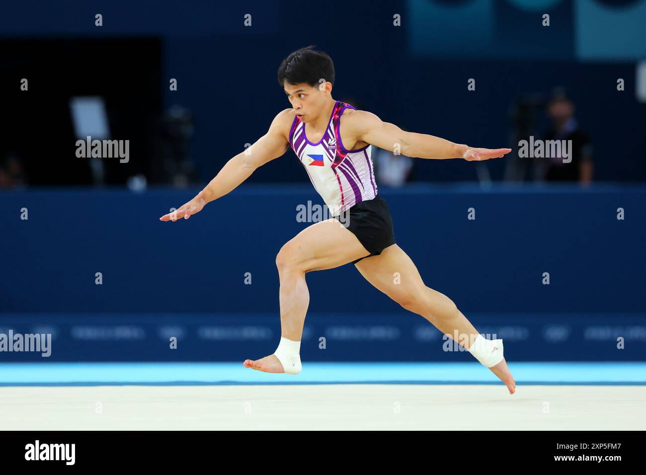 Paris, France. 3rd Aug, 2024. Carlos Yulo Edriel (PHI) Gymnastics ...