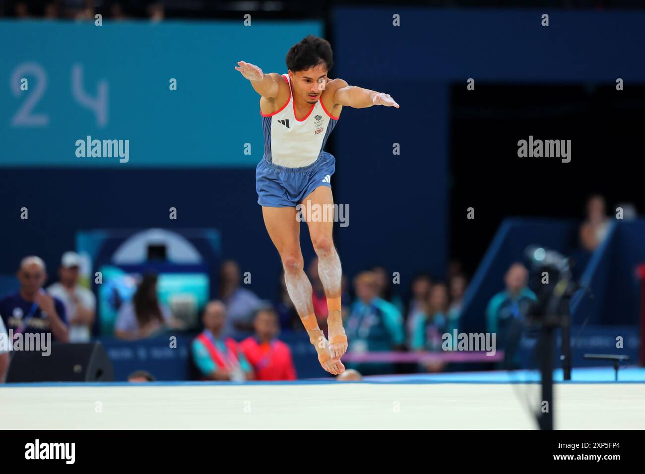 Paris, France. 3rd Aug, 2024. Jake Jarman (GBR) Gymnastics - Artistic ...