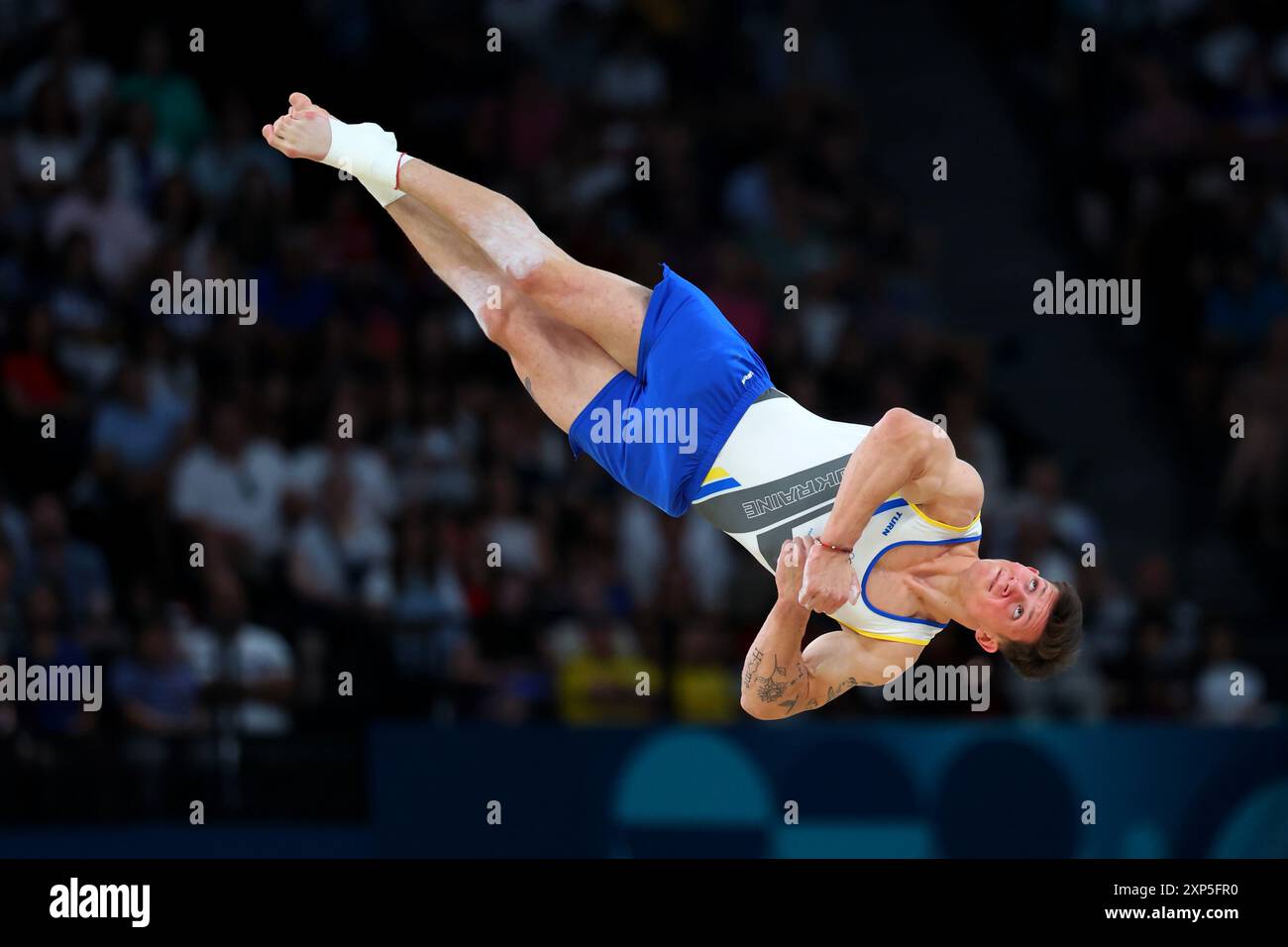 Paris, France. 3rd Aug, 2024. Illia Kovtun (UKR) Gymnastics - Artistic ...