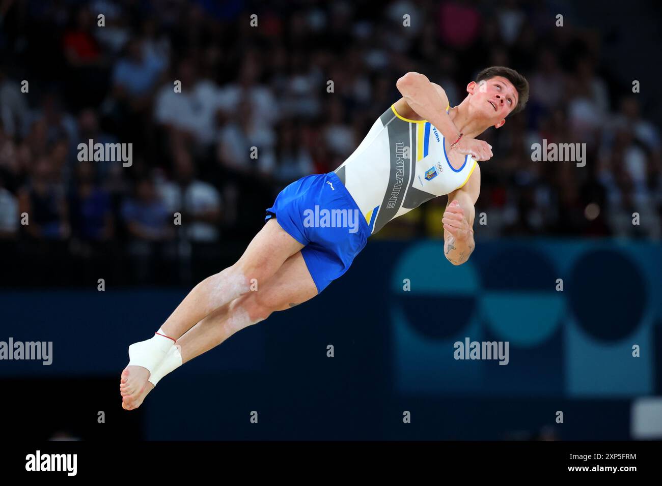 Paris, France. 3rd Aug, 2024. Illia Kovtun (UKR) Gymnastics - Artistic ...
