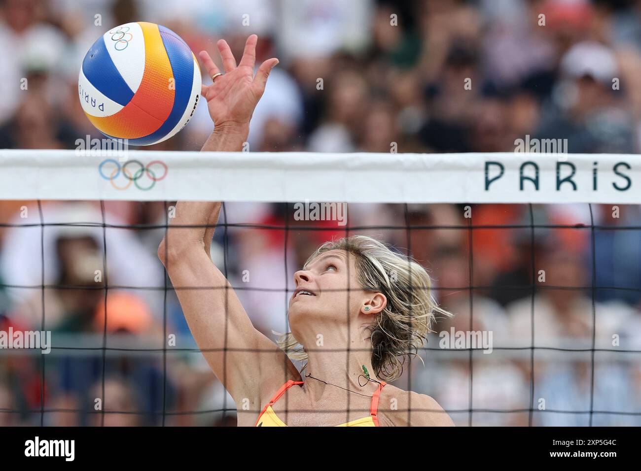 Paris, France. 03rd Aug, 2024. Olympia, Paris 2024, Beach Volleyball ...