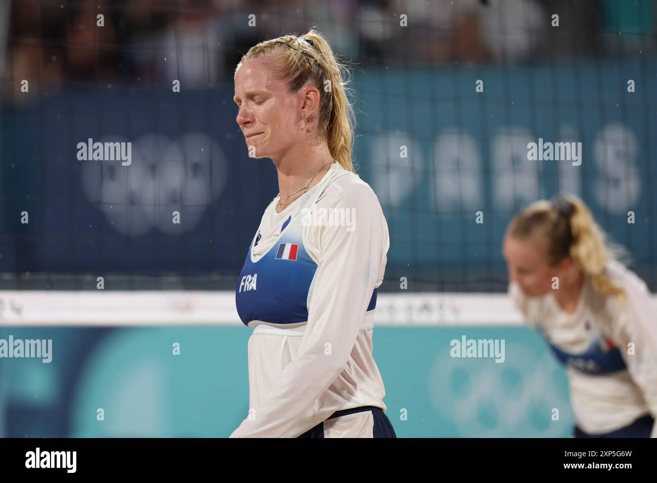 Paris, France. 3rd Aug, 2024. Lezana Placette (L)/Alexia Richard of ...