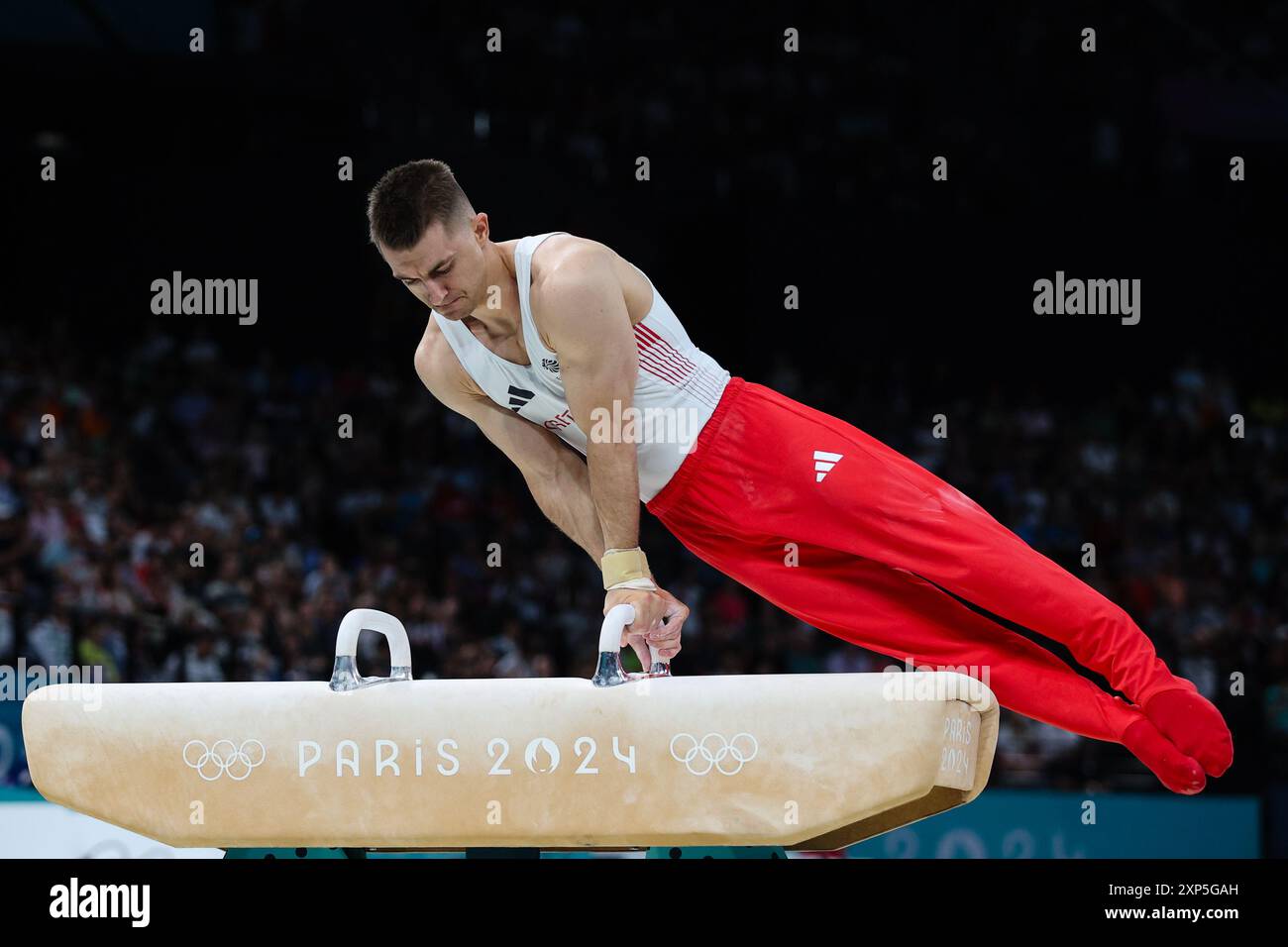 PARIS, FRANCE. 3rd Aug, 2024. Max Whitlock of Team Great Britain ...