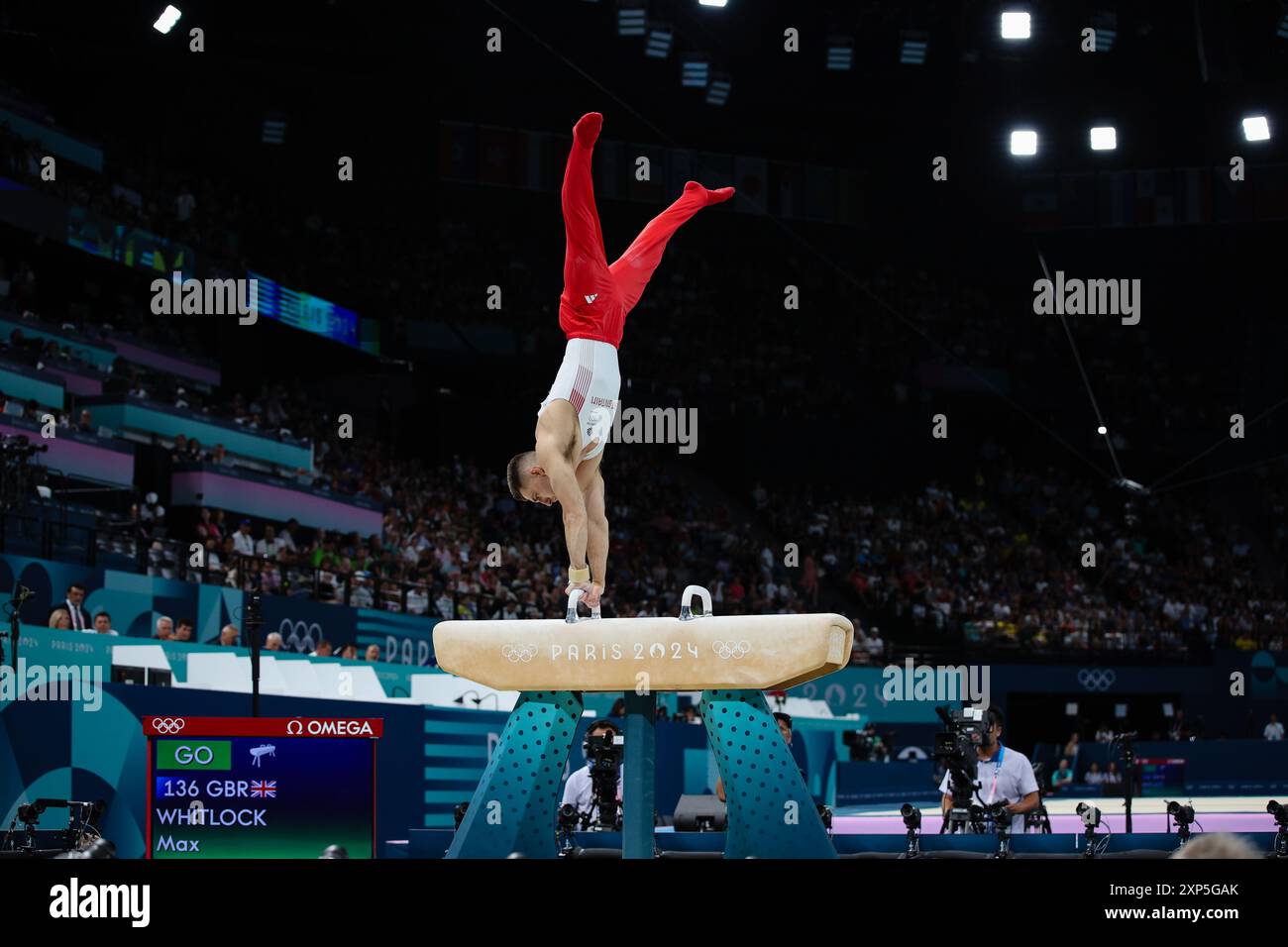 PARIS, FRANCE. 3rd Aug, 2024. Max Whitlock of Team Great Britain ...