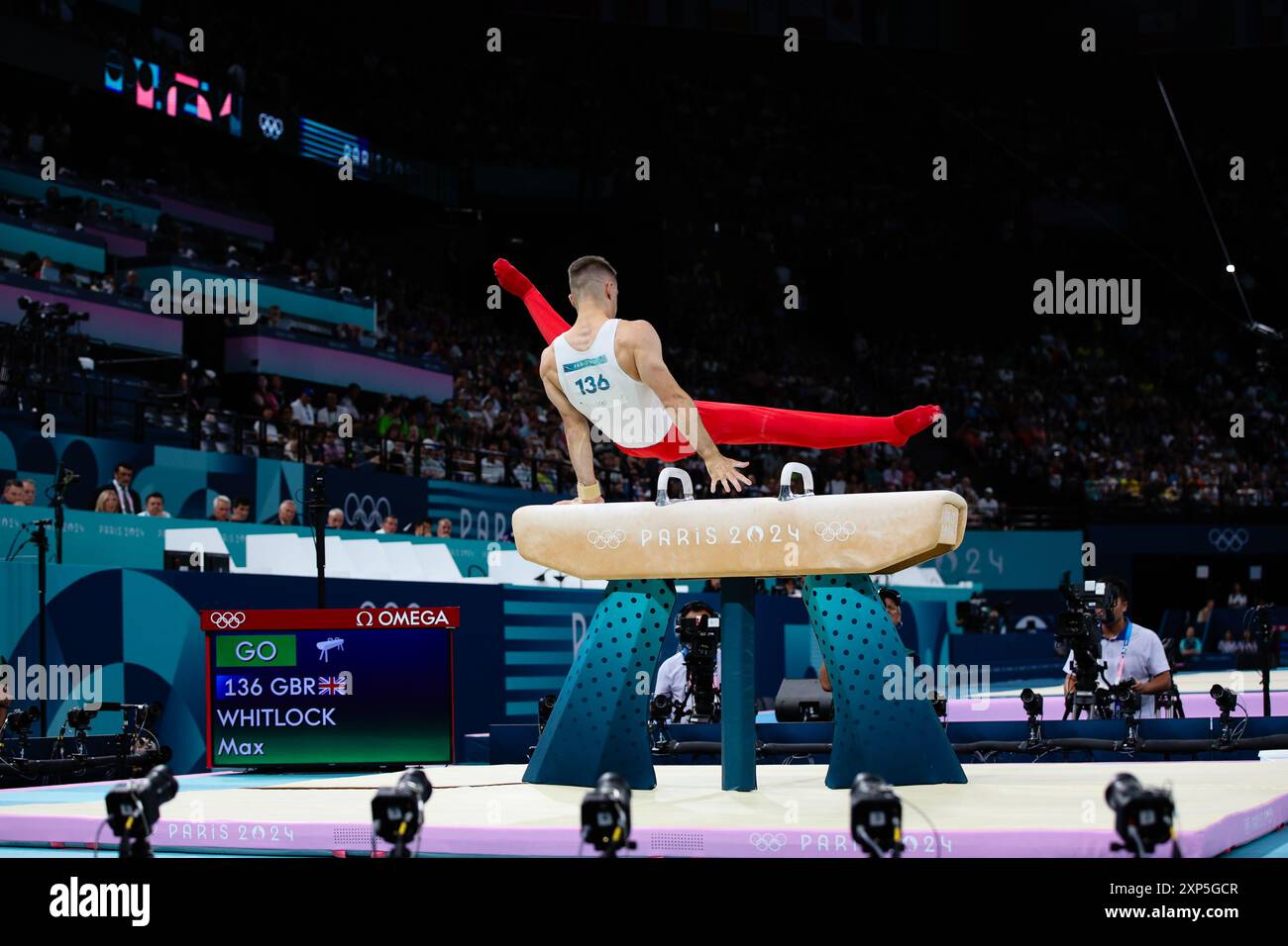 PARIS, FRANCE. 3rd Aug, 2024. Max Whitlock of Team Great Britain ...