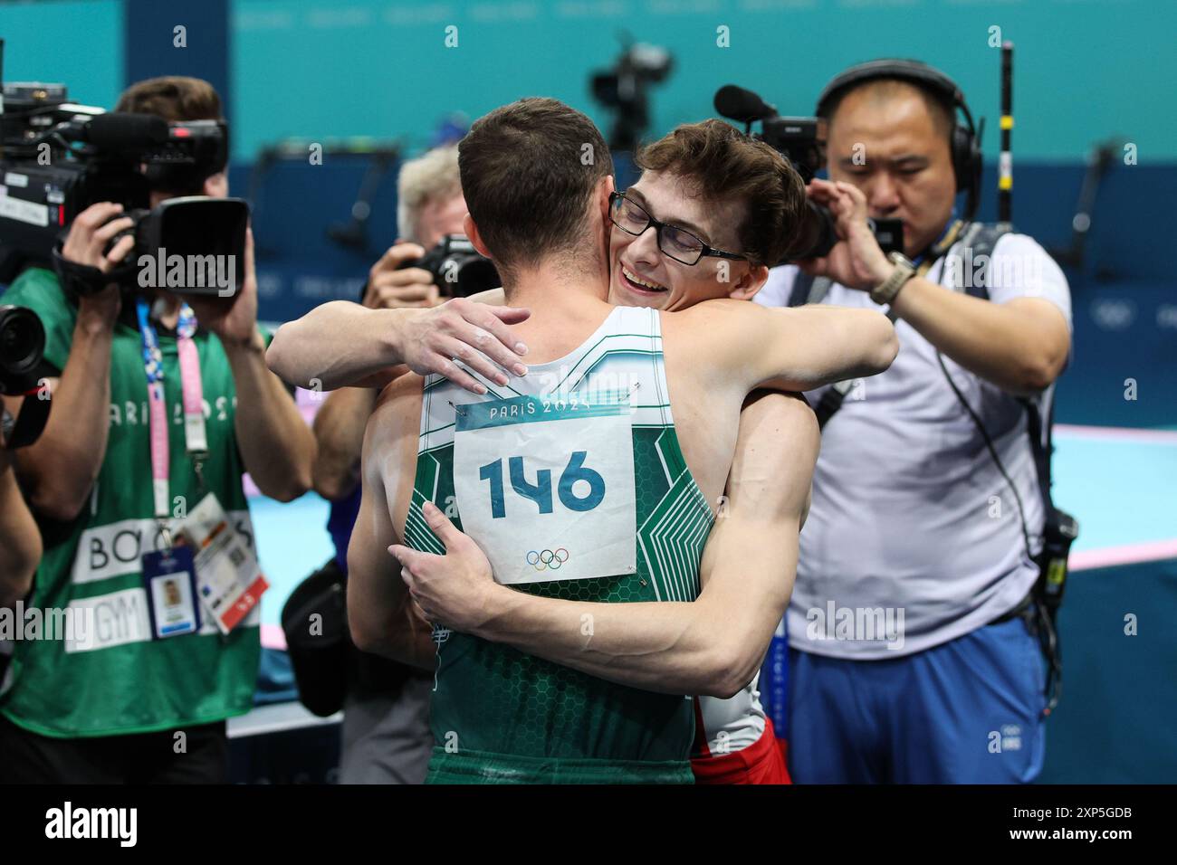 PARIS, FRANCE. 3rd Aug, 2024. Stephen Nedoroscik of Team United States ...