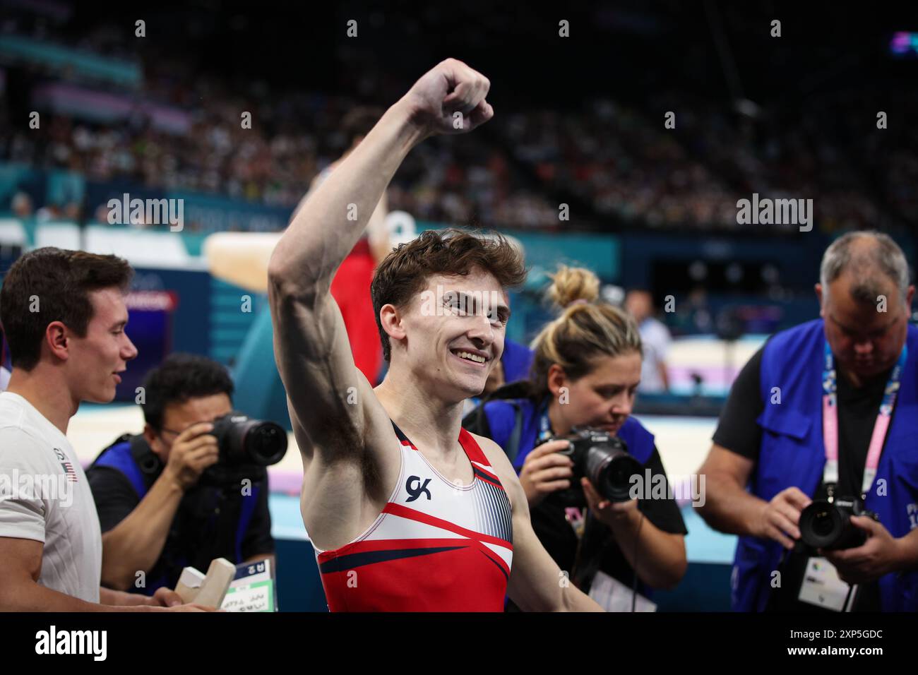 PARIS, FRANCE. 3rd Aug, 2024. Stephen Nedoroscik of Team United States ...