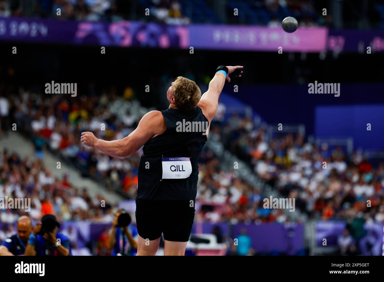 Paris, France. 03rd Aug, 2024. GILL Jacko of new zealand Athletics Men ...