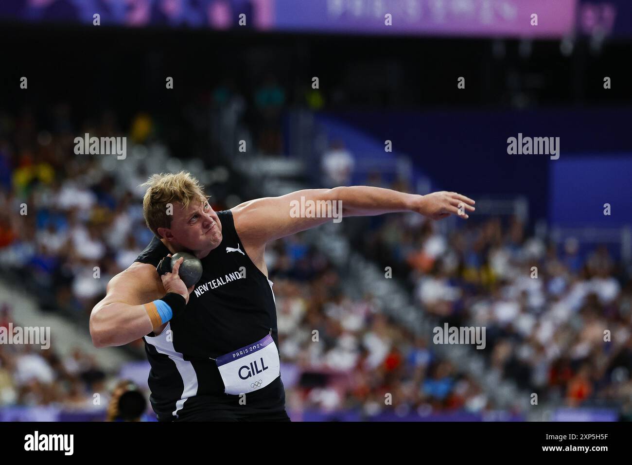 Paris, France. 3rd Aug 2024. GILL Jacko of new zealand Athletics Men's ...