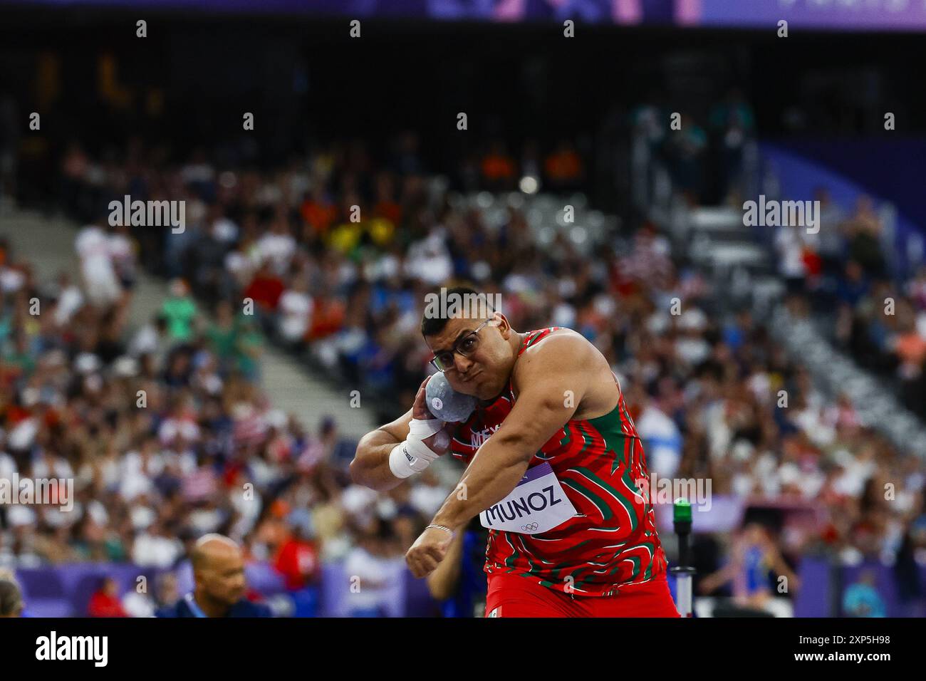 Paris, France. 3rd Aug 2024. MUNOZ Uziel of Mexican Athletics Men's ...