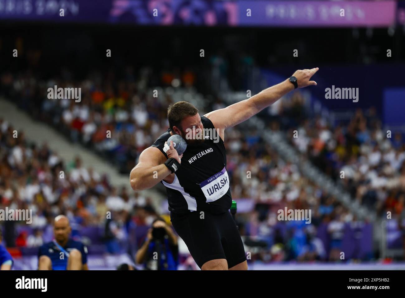 Paris, France. 3rd Aug 2024. WALSH Tom of new zealand Athletics Men's ...