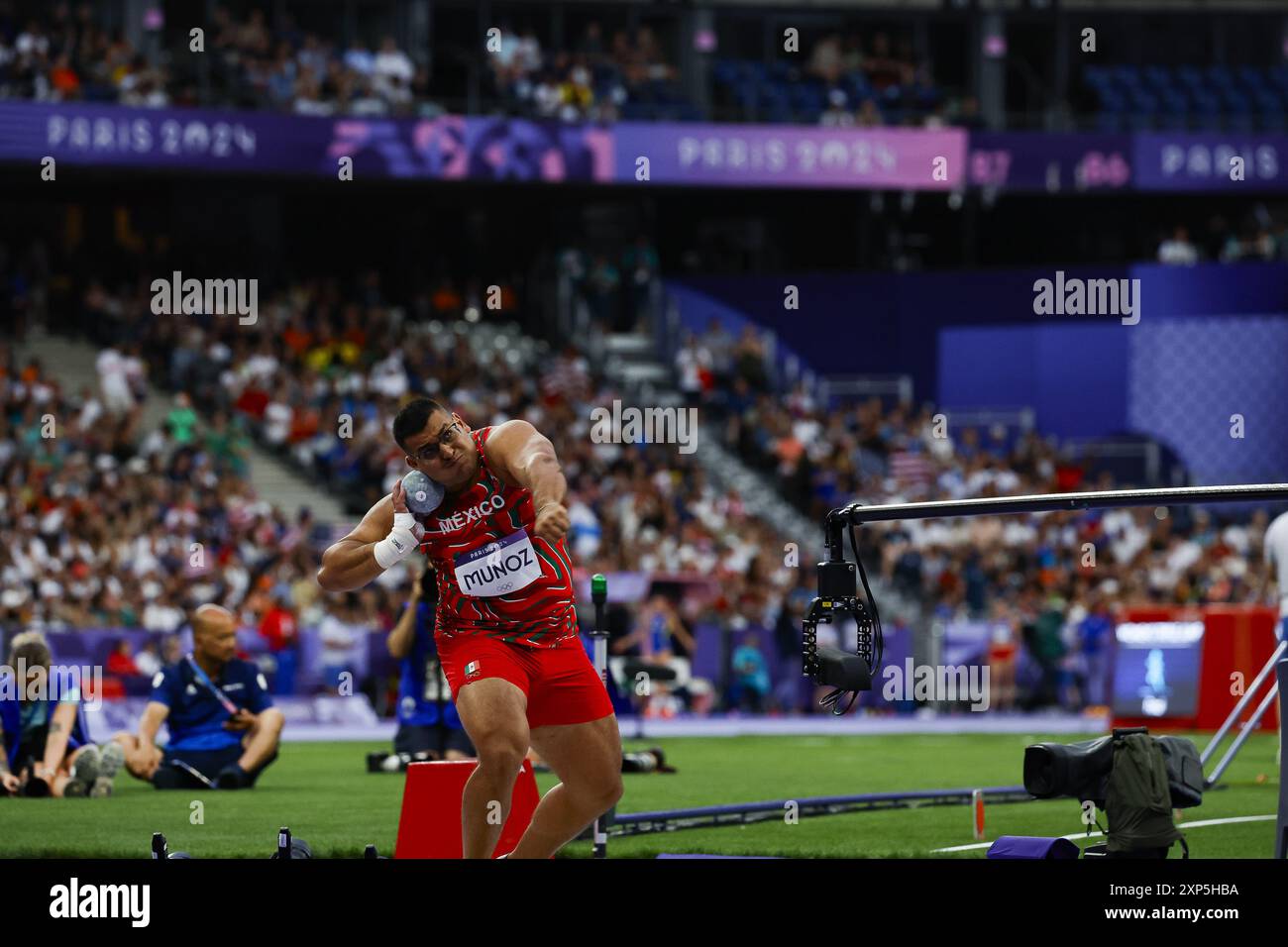 Paris, France. 3rd Aug 2024. MUNOZ Uziel of Mexican Athletics Men's ...