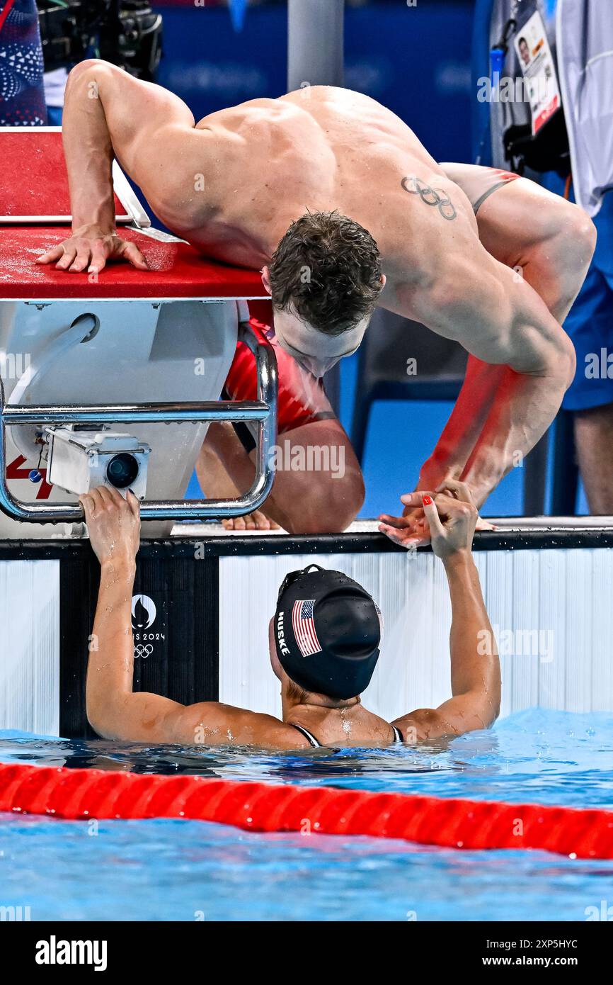 Paris, France. 03rd Aug, 2024. Athletes of team United States of ...