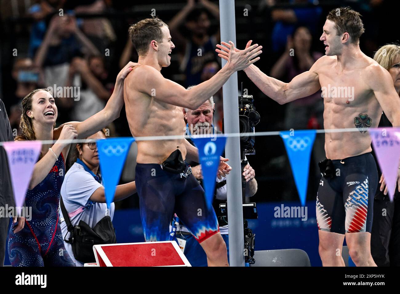 Paris, France. 03rd Aug, 2024. Athletes of team United States of ...