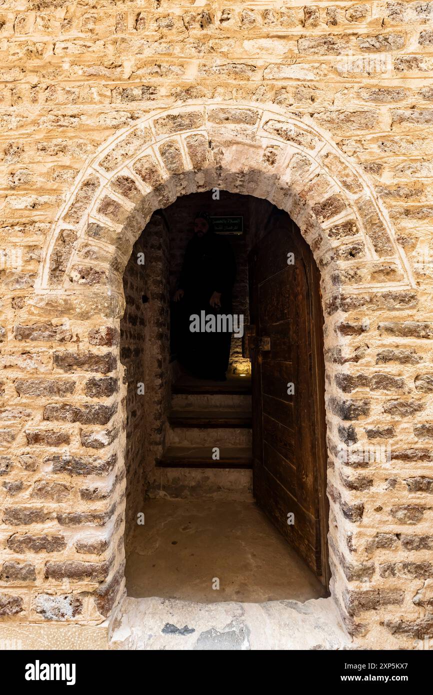 Al-Muharraq monastery, Holy Virgin Mary, Old monastery fort, Upper ...