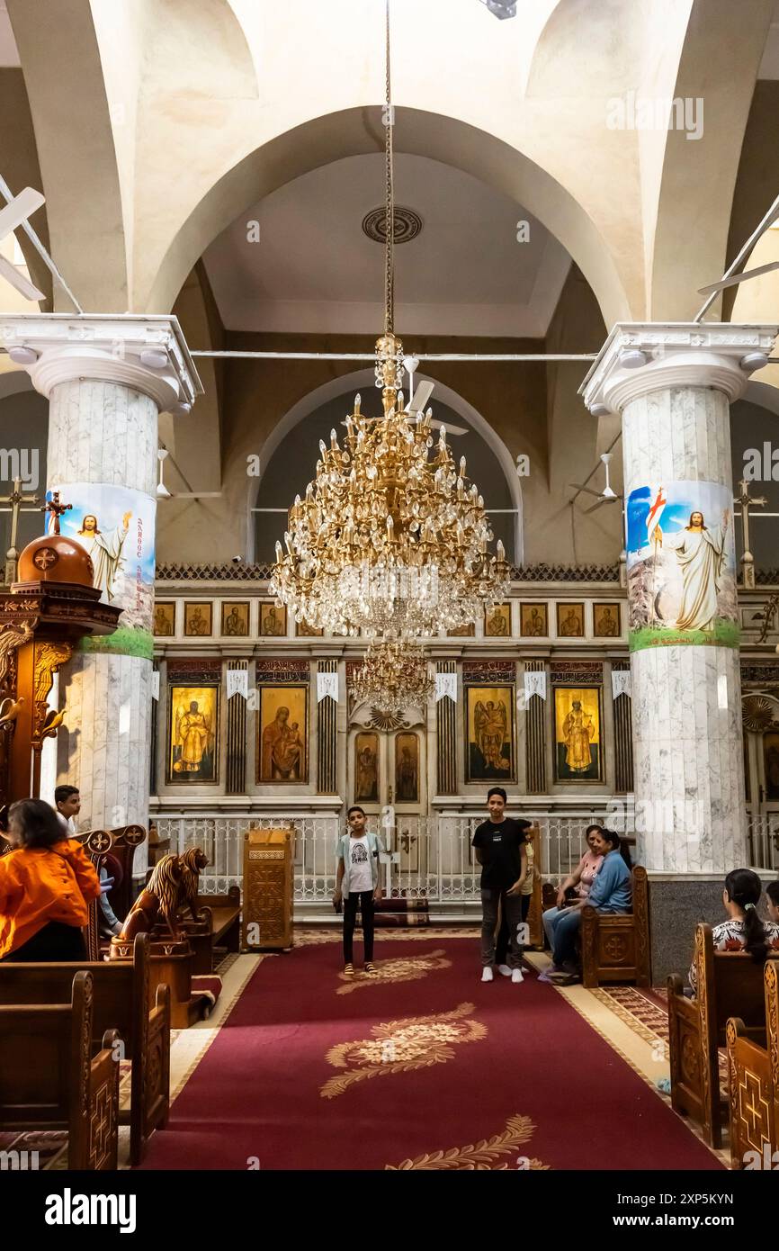Al-Muharraq monastery, Holy Virgin Mary, ancient "St. George Church ...