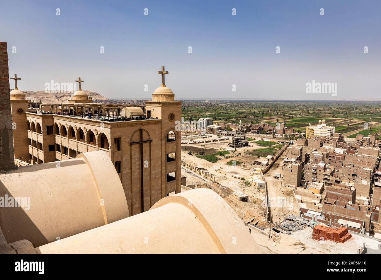 Virgin Mary Monastery in Drunka(Durunka), Monastery complex, Flight ...