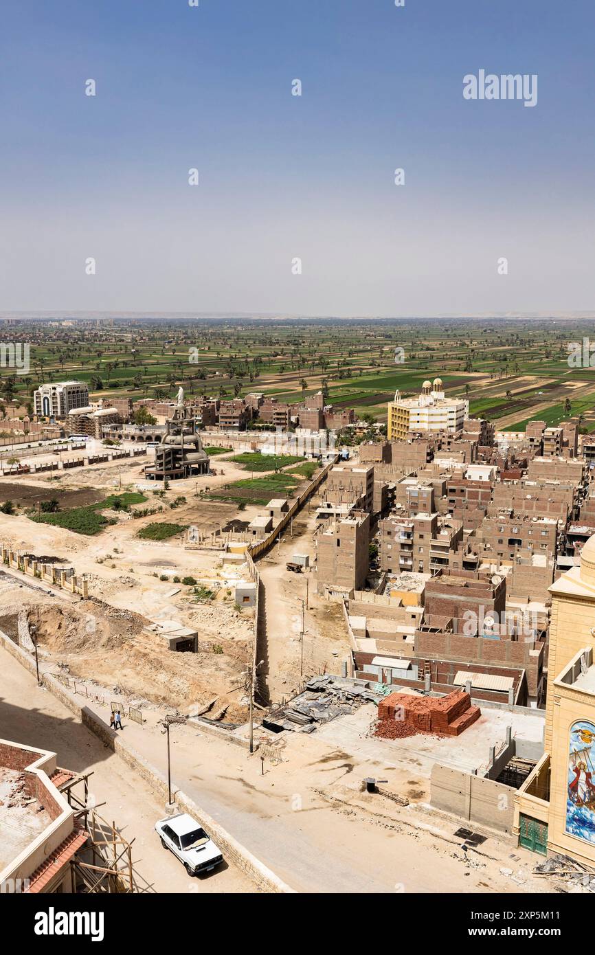 Virgin Mary Monastery in Drunka(Durunka), Monastery complex, Flight ...