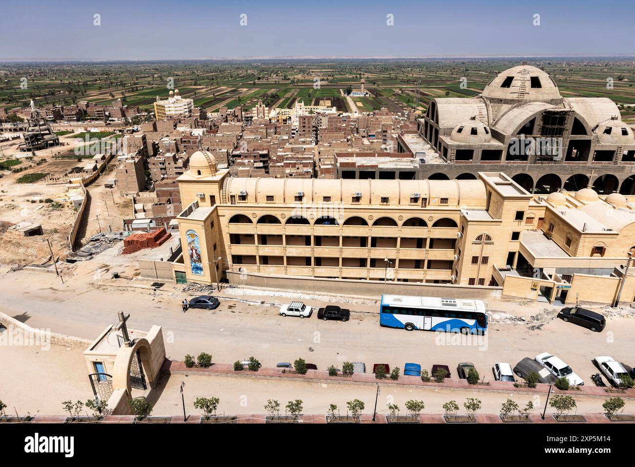 Virgin Mary Monastery in Drunka(Durunka), Monastery complex, Flight ...