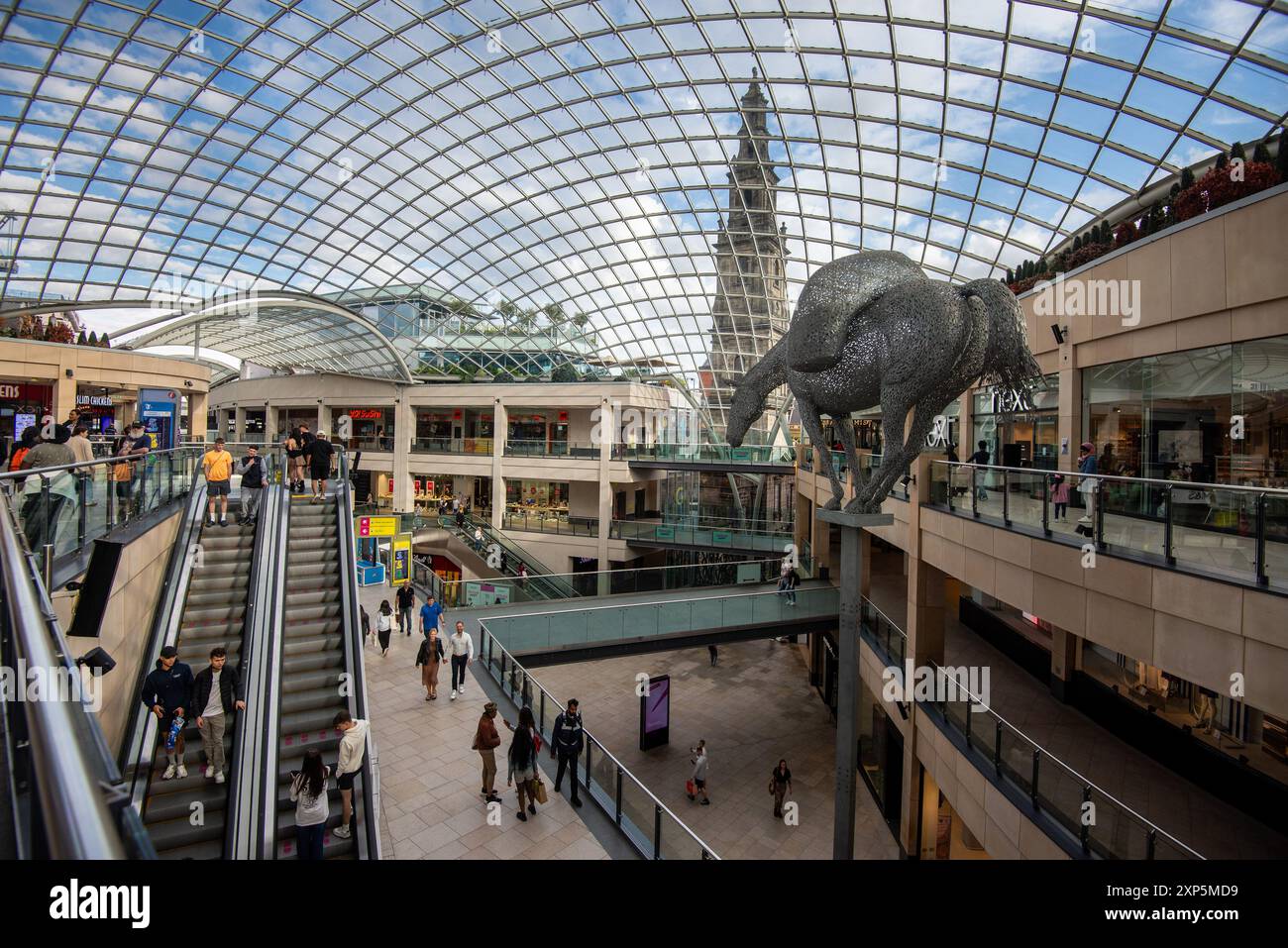 The Trinity Centre in Leeds City centre, West Yorkshire, England, UK ...
