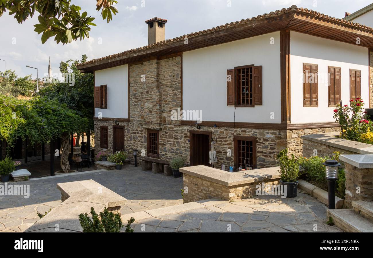 Birgi, Odemis, Izmir Turkey July 10 2024: Cakiraga Mansion, an example ...