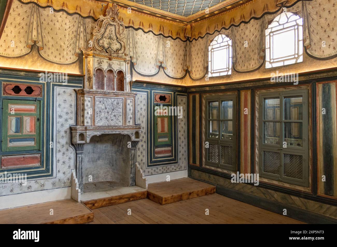 Birgi, Odemis, Izmir Turkey July 10 2024: Cakiraga Mansion, an example ...