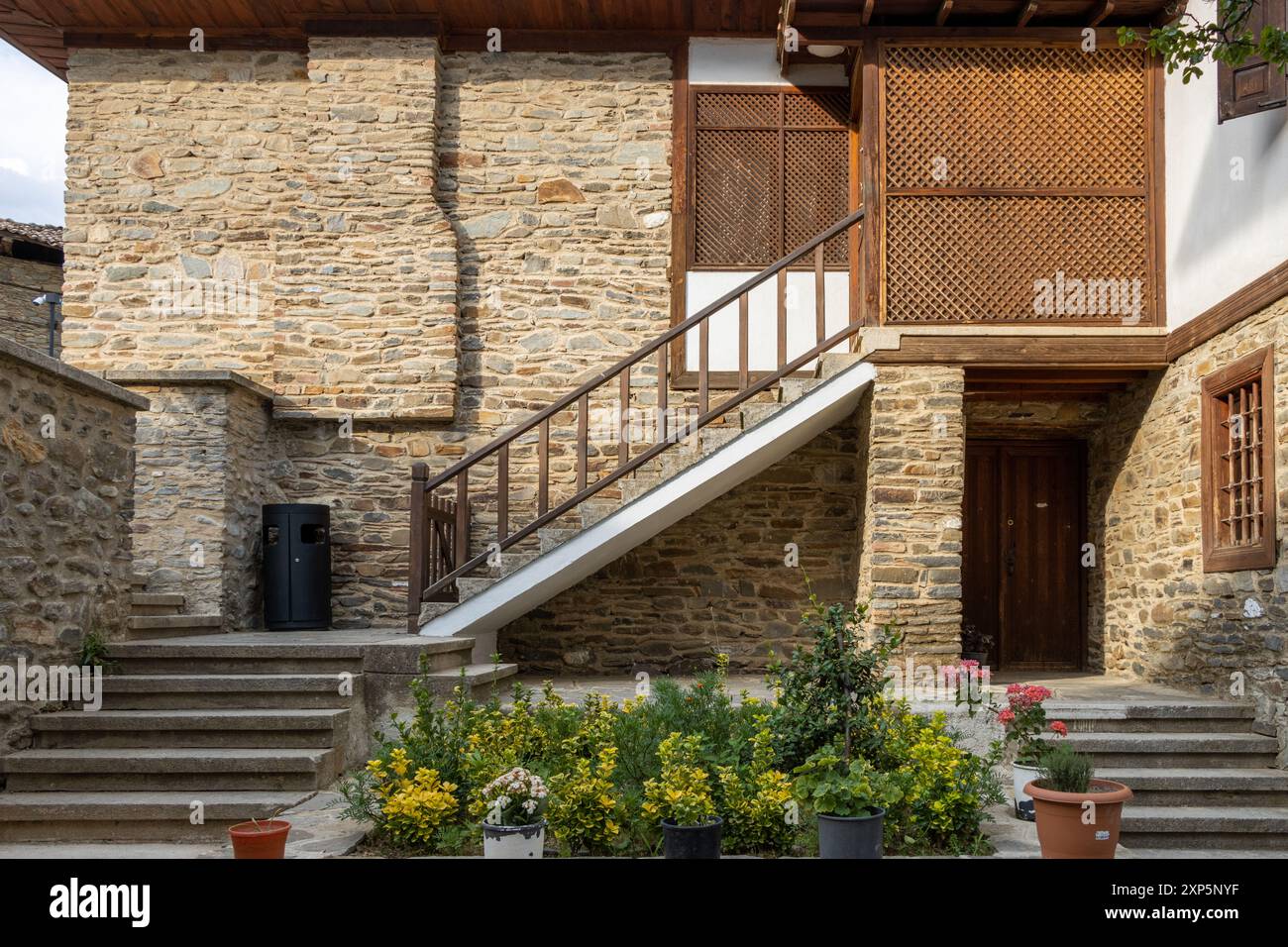 Birgi, Odemis, Izmir Turkey July 10 2024: Cakiraga Mansion, an example ...